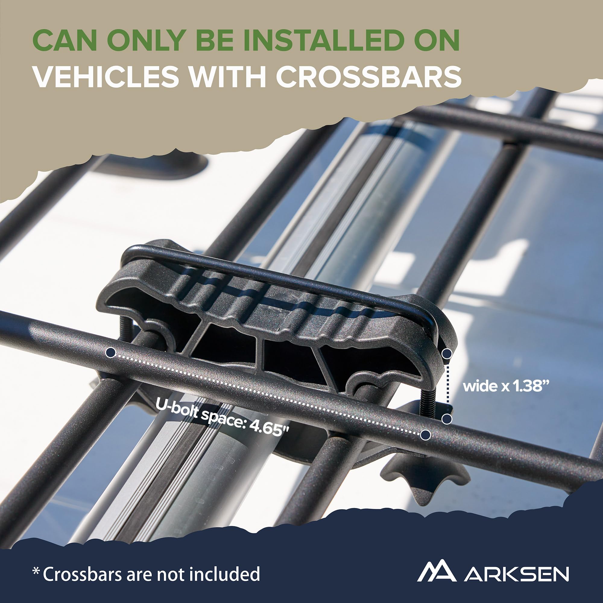 ARKSEN 84 x 50 Inch Universal Extra Wide 150LB Heavy Duty Roof Rack Cargo with Extension Car Top Luggage Holder Carrier Basket for SUV, Truck, & Car Steel Construction