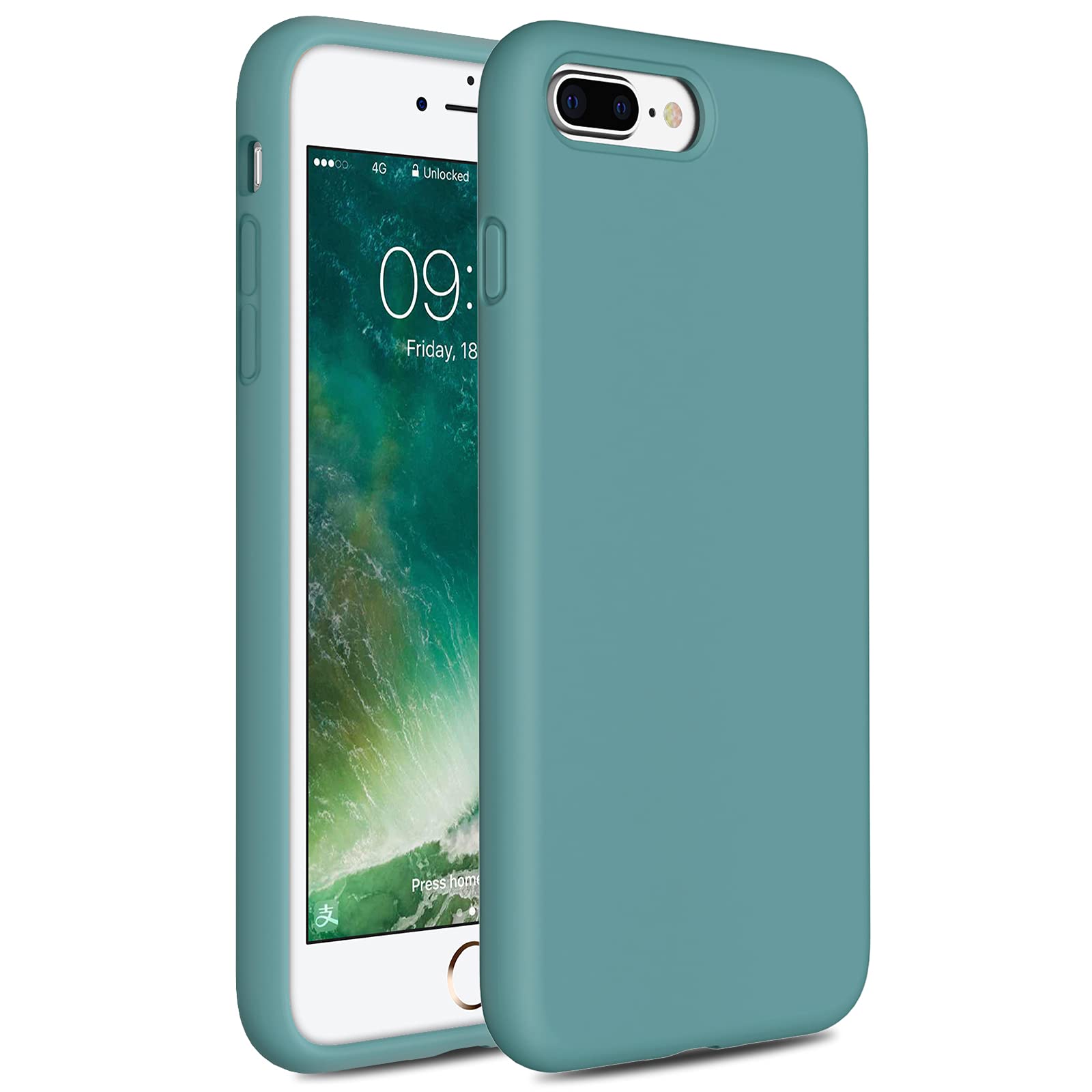 Miracase iPhone 7 Plus case,Night Green