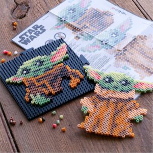 Perler 80-63090 The Mandalorian Baby Yoda Star Wars Fuse Bead Blister Kit, 1000pcs