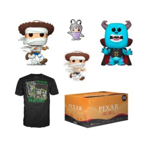 funko pixar halloween collectors box with 2 pop! vinyl figures, medium (51055)