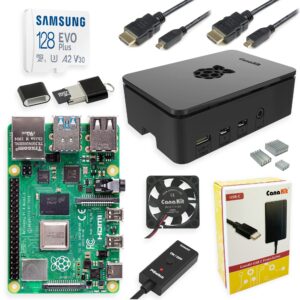 canakit raspberry pi 4 extreme kit - 128gb edition (2gb ram)