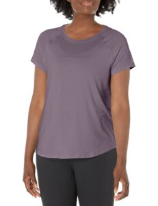 c9 champion women's soft tech tee, mauve mist purple, large