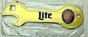 miller lite 5" wrench a fine pilsner beer