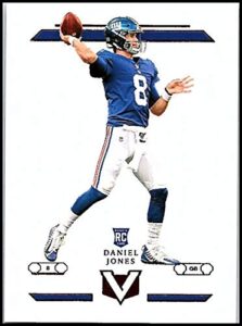 2019 panini chronicles vertex football #3 daniel jones new york giants rc rookie card official nfl trading card from panini america