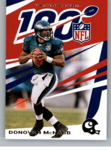 2019 panini chronicles football #76 donovan mcnabb philadelphia eagles official nfl trading card from panini america