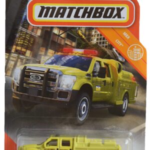 Matchbox Ford F 550 Superduty 22/100, neon Yellow