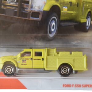 Matchbox Ford F 550 Superduty 22/100, neon Yellow