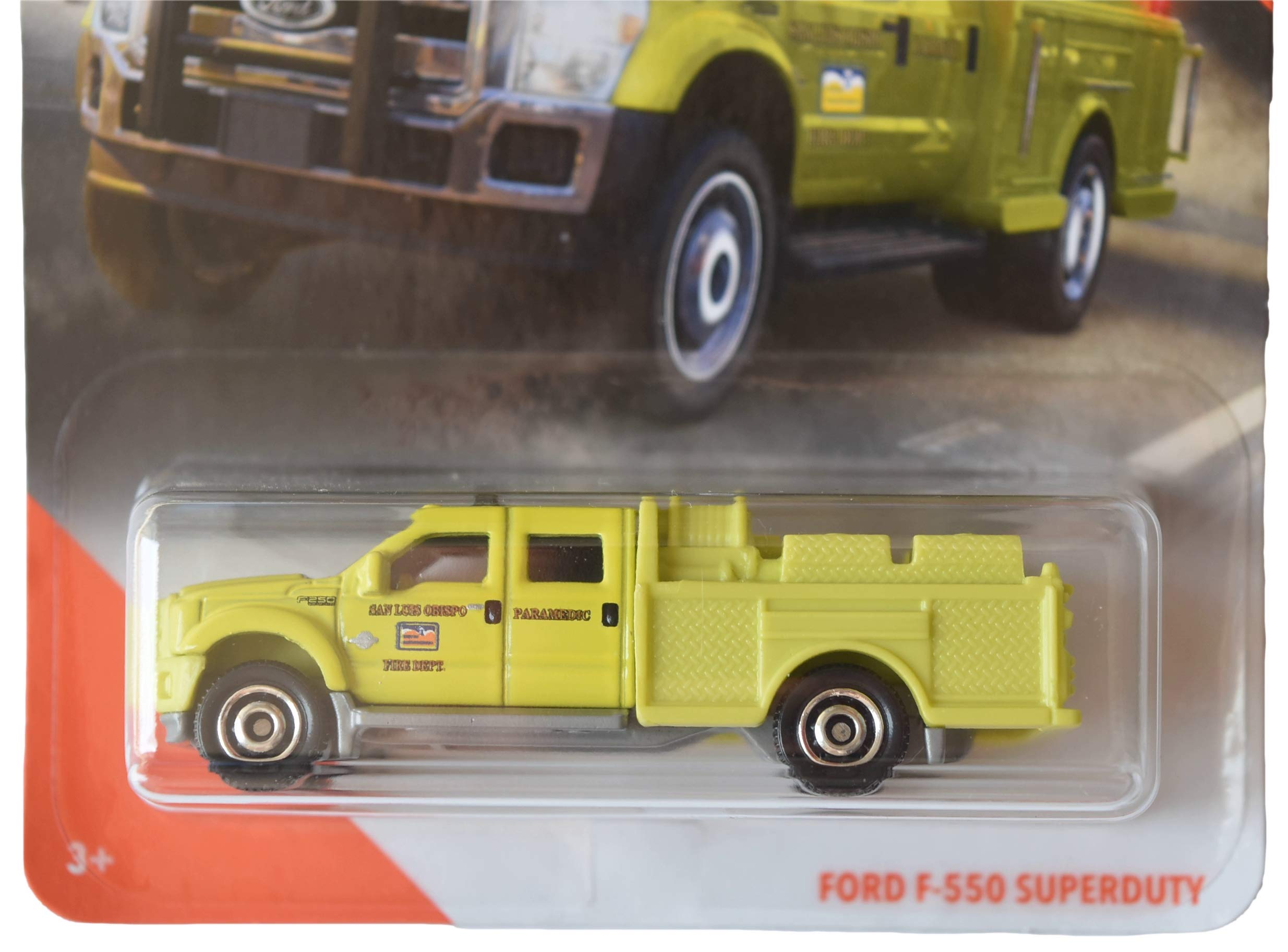 Matchbox Ford F 550 Superduty 22/100, neon Yellow