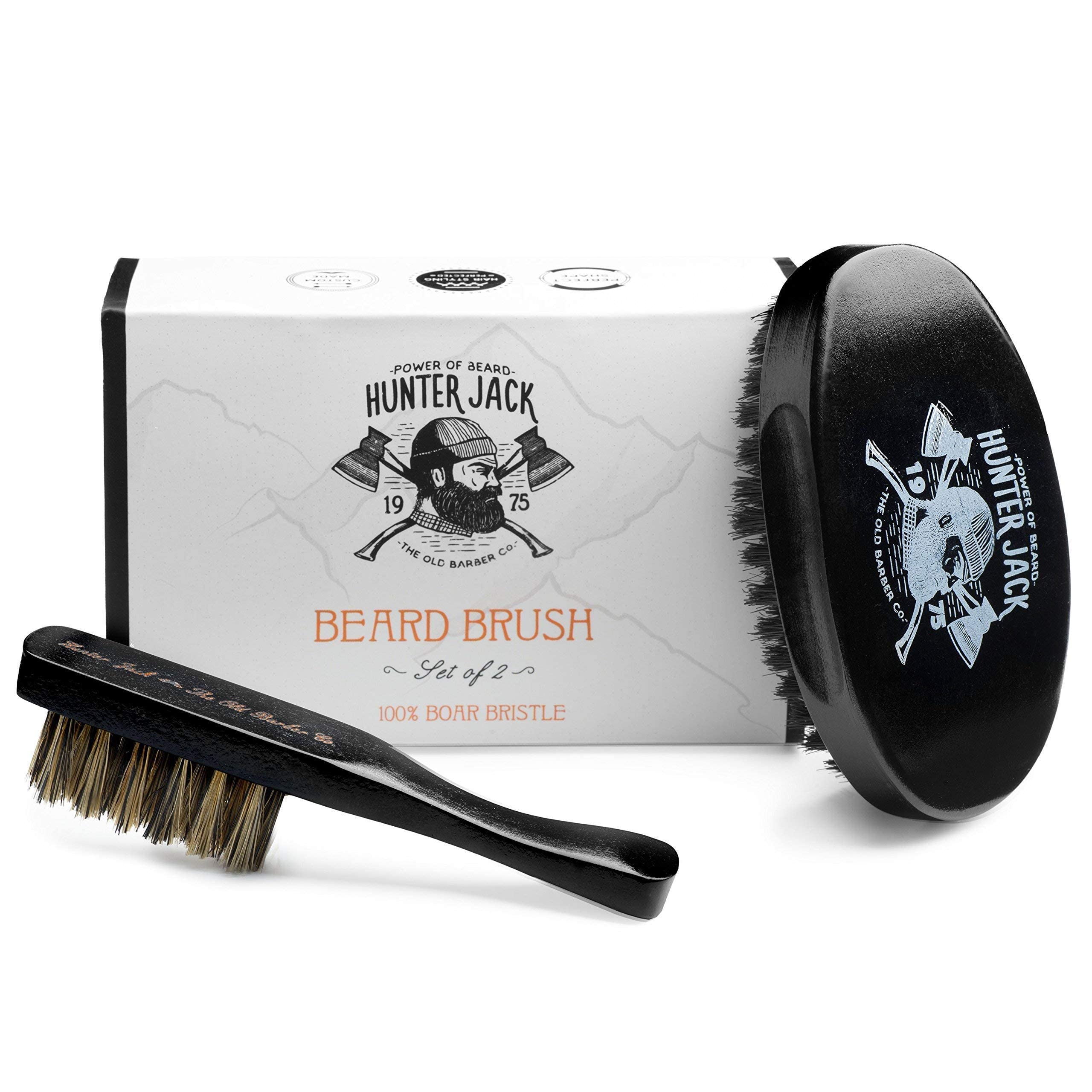 Beard Brush set and beard comb