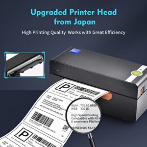 FIRINER Bluetooth Thermal Shipping Label Printer, Wireless 4x6 Label Printer for Shipping Packages, High Speed Shipping Label Printer, Compatible with Windows, Mac, Amazon, Ebay, UPS, FedEx, Shopify