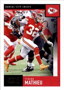 2020 score football #141 tyrann mathieu kansas city chiefs official nfl trading card from panini america