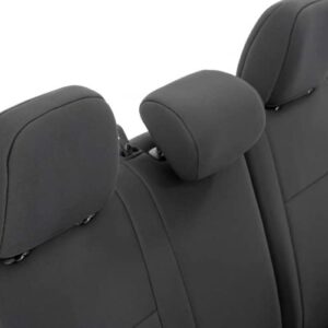 Rough Country Front & Rear Neoprene Seat Covers for 2016-2022 Tacoma - 91031, Black