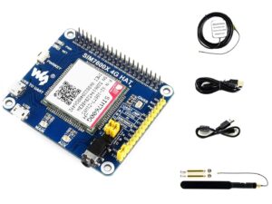 4g/3g/2g/gsm/gprs/gnss hat module for raspberry pi /4b/3b+3b/2b/zero/zero w/zero wh/jetson nano based on sim7600g-h support lte cat4 up to 150mbps for downlink data transfer,the global version