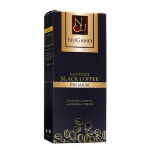 5 Packs of Nugano Black Coffee with Certified Ganoderma Extract (Total 150 sachets) Expiry 4/21