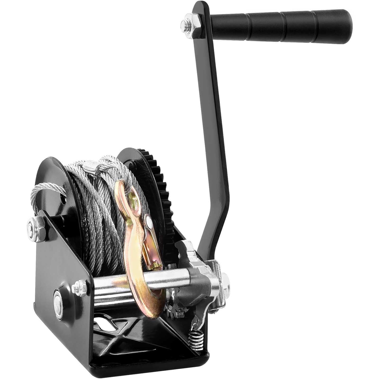 VEVOR 15500Ibs Electric Winches, 15500LBS, Black