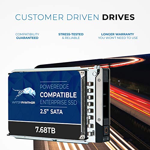 7.68TB SATA 6Gb/s 2.5" SSD for Dell PowerEdge Servers | Enterprise Drive in 14G Tray