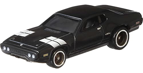 Hot Wheels 1971 Plymouth GTX, Fast & Furious1:64 Scale Diecast Vehicle, Toys for Kids Age 3 and Up, Toys for Boys