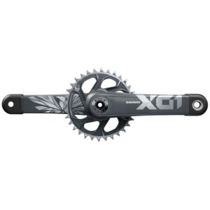 sram x01 eagle crankset - 175mm, 12-speed, 32t, direct mount, dub spindle interface, lunar/polar, c2