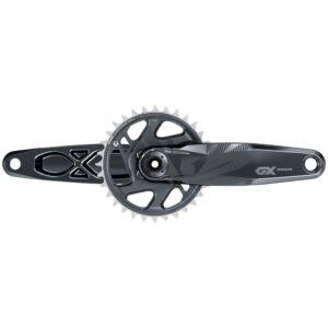 sram gx eagle boost crankset - 170mm, 12-speed, 32t, direct mount, dub spindle interface, lunar