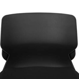 HON Basyx Contempo Guest Stool, 2 Pack, Black/Black