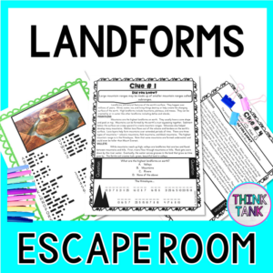 landforms escape room