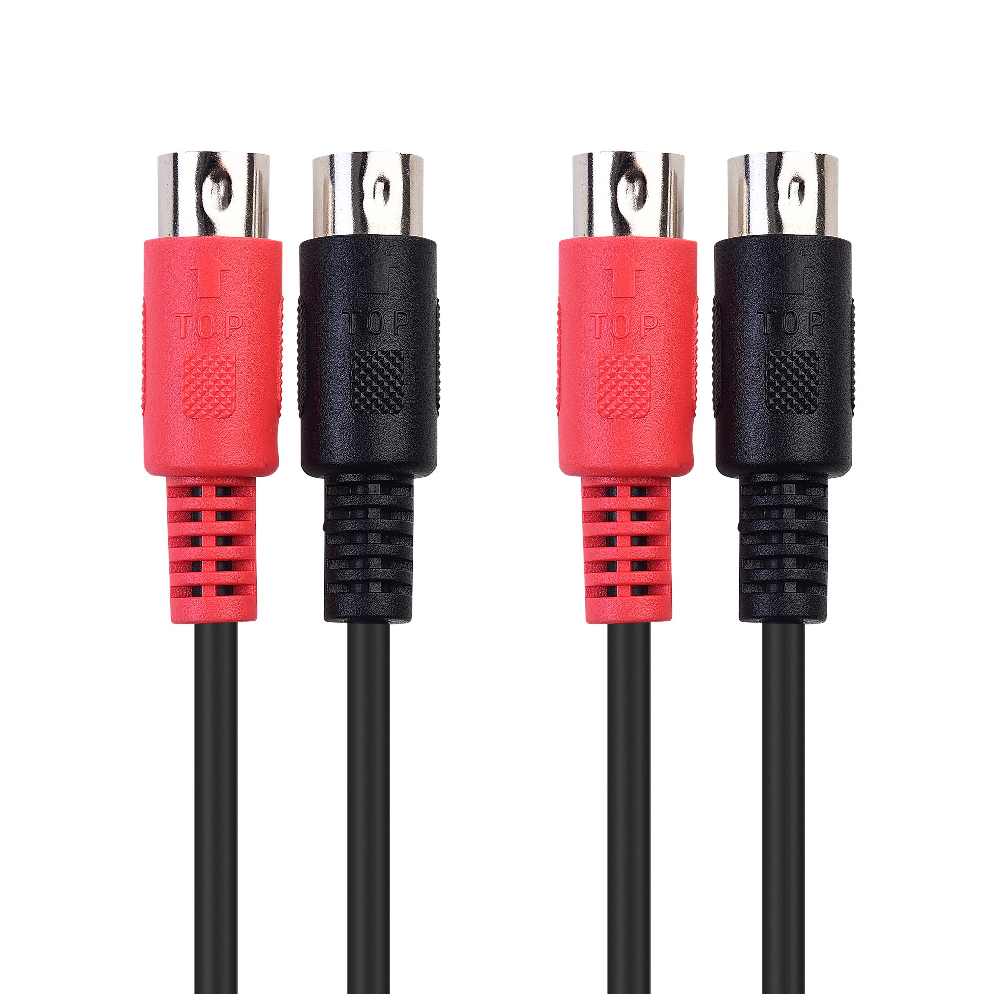 Cable Matters Dual 5 Pin DIN MIDI Cable (Combined 5 Pin MIDI Cable) - 9.8 Feet