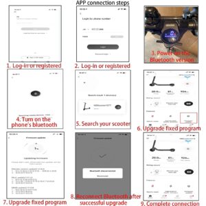 GLDYTIMES Dashboard Replacement for Segway Ninebot ES1 ES2 ES4 Electric Scooter ninebot Circuit Board Accessories Kit