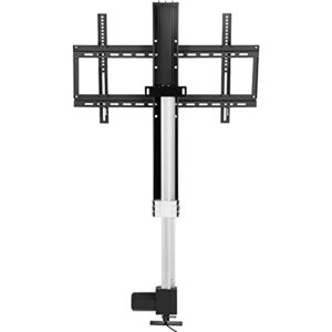 VEVOR Motorized TV Lift Stroke Length 31 Inches Motorized TV Mount Fit for Max.60 Inch TV Lift with Remote Control Height Adjustable 42-73 Inch,Load Capacity 132 Lbs