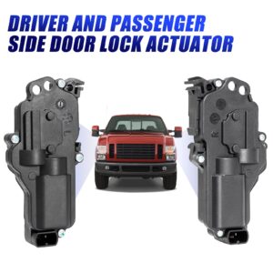 LCWRGS Power Door Lock Actuator Front Rear Driver & Passenger Side Replacement for Ford Excursion Expedition F150 F250 F350 F450 Ranger Taurus Mazda B2300 B2500 B3000 B4000 Mercury, 746-148 746-149