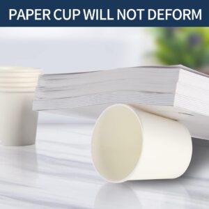 [300 Count - 2 oz] Small Paper Cups, Mouthwash Cups Bathroom Cups Mini Cups Small Disposable Cups