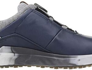 ECCO Men's S-Three BOA Gore-TEX Waterproof Hybrid Golf Shoe, Ombre/White, 9-9.5