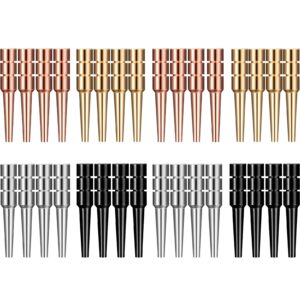 mudder 40 pieces metal cribbage pegs giant cribbage pegs cribbage pins for friends and family traditional cribbage board game fit 1/8 holes, 4 colors