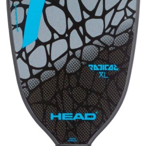 HEAD Graphite Pickleball Paddle - Radical XL Lightweight Paddle w/Honeycomb Polymer Core & Comfort Grip