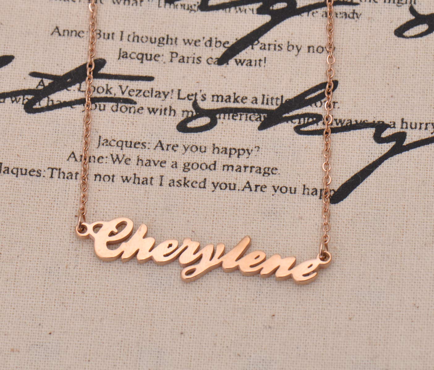 Personalized Name Necklaces for Women Torin Custom Made Jewelry Gifts