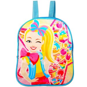 Jojo Siwa Backpack for Girls Bundle ~ Premium 11" Jojo Siwa Mini School Bag for Toddlers with More (Jojo Siwa School Supplies)