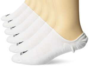 adidas golf golf men's 6-pack low cut sock, white, 9-12