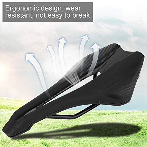 Men Wemen Bike Seat,Comfortable Universal Shock Absorption Mountain Bike Saddle Cushion Cycling Pad Soft Breathable Road Bicycle Seat Accessory Road Bike Saddle Mountain Bike