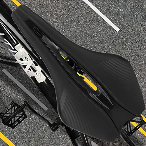 Men Wemen Bike Seat,Comfortable Universal Shock Absorption Mountain Bike Saddle Cushion Cycling Pad Soft Breathable Road Bicycle Seat Accessory Road Bike Saddle Mountain Bike