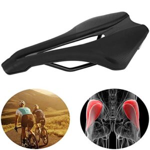 Men Wemen Bike Seat,Comfortable Universal Shock Absorption Mountain Bike Saddle Cushion Cycling Pad Soft Breathable Road Bicycle Seat Accessory Road Bike Saddle Mountain Bike