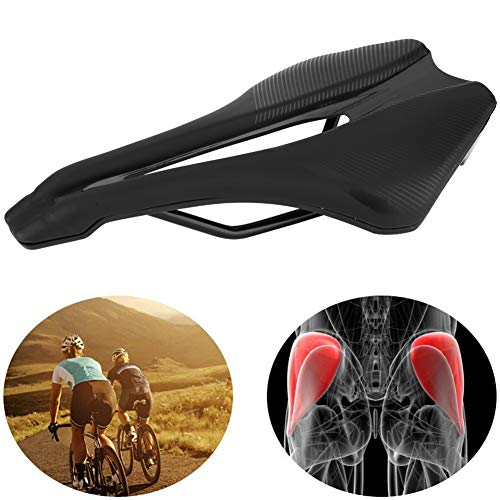 Men Wemen Bike Seat,Comfortable Universal Shock Absorption Mountain Bike Saddle Cushion Cycling Pad Soft Breathable Road Bicycle Seat Accessory Road Bike Saddle Mountain Bike