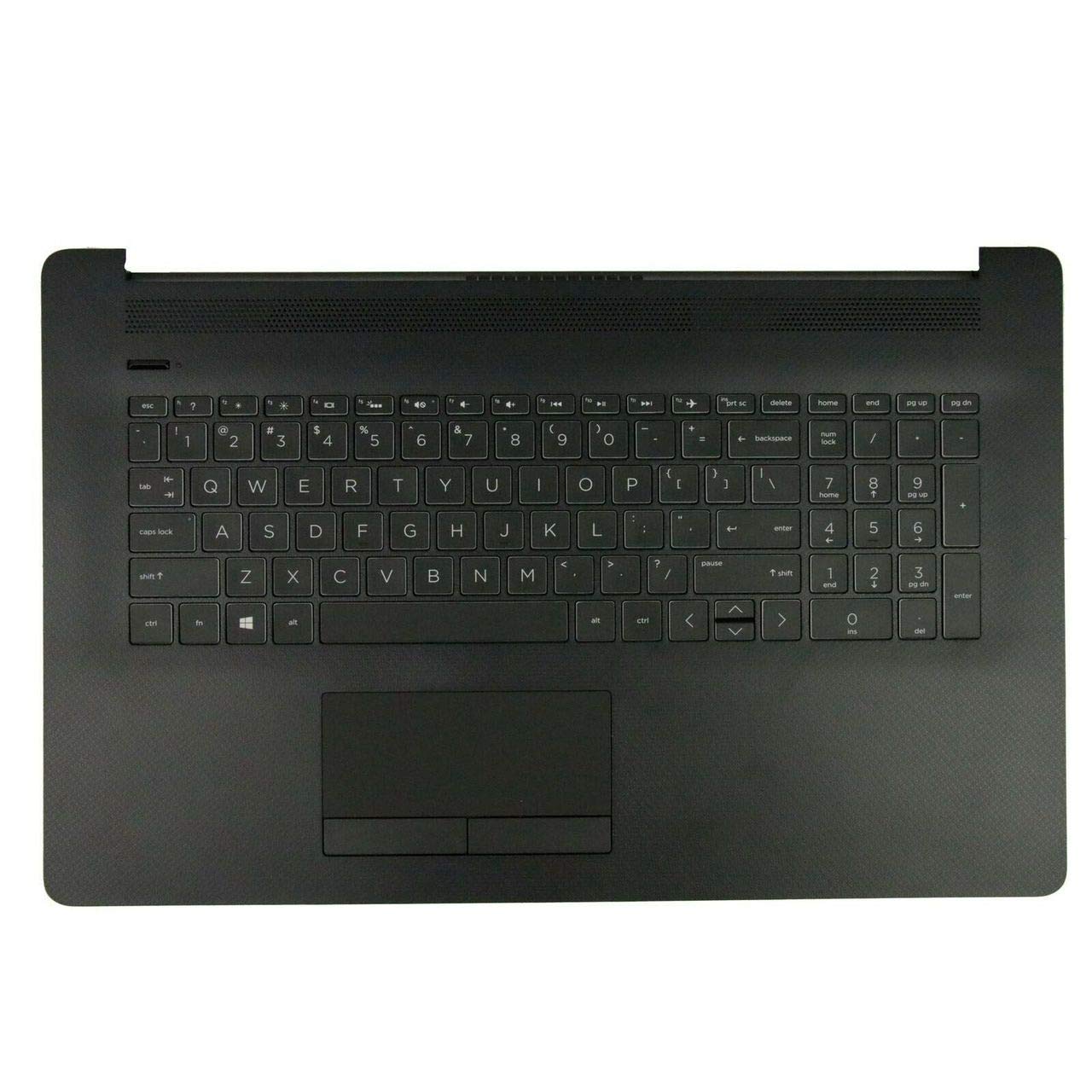 Replacement for HP Pavilion17BY 17-by 17CA 17-CA Laptop Upper Case Palmrest Non-Backlit Keyboard Touchpad Assembly Part L22751-001 6070B1308101