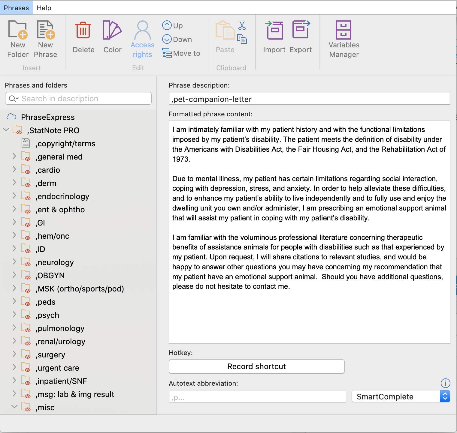 StatNote Ninja Stick - 1,000+ Dot Phrases and Templates to Expedite Your Medical Documentation: Primary Care Library