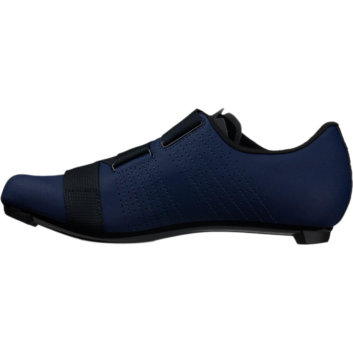 Fizik Men's Tempo R5 Powerstrap Road Cycling Shoes - Navy/Black (Navy/Black - 42.5)