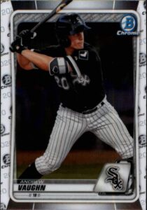 2020 bowman chrome prospects #bcp-26 andrew vaughn rc rookie chicago white sox mlb baseball trading card