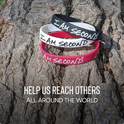 I Am Second 3-Pack Adult Multi-Color Wristband Bundle