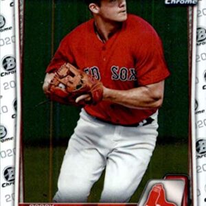 2020 Bowman Chrome Prospects #BCP-86 Bobby Dalbec RC Rookie Boston Red Sox MLB Baseball Trading Card