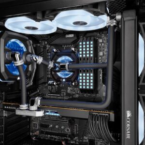 CORSAIR, Hydro X Series, XT Hardline, Satin Black, 12mm, Tubing