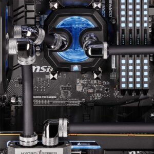 CORSAIR, Hydro X Series, XT Hardline, Satin Black, 12mm, Tubing