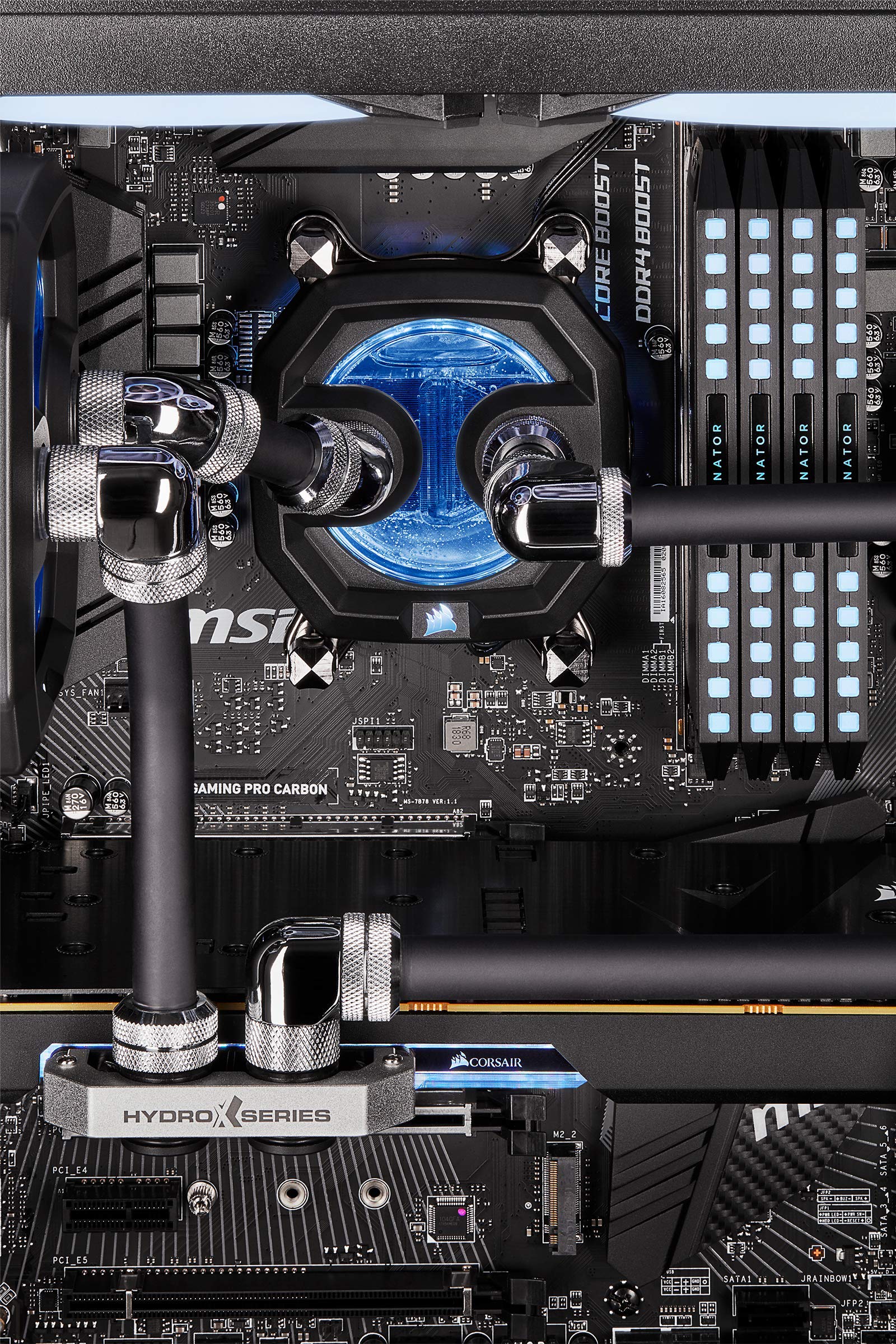 CORSAIR, Hydro X Series, XT Hardline, Satin Black, 12mm, Tubing