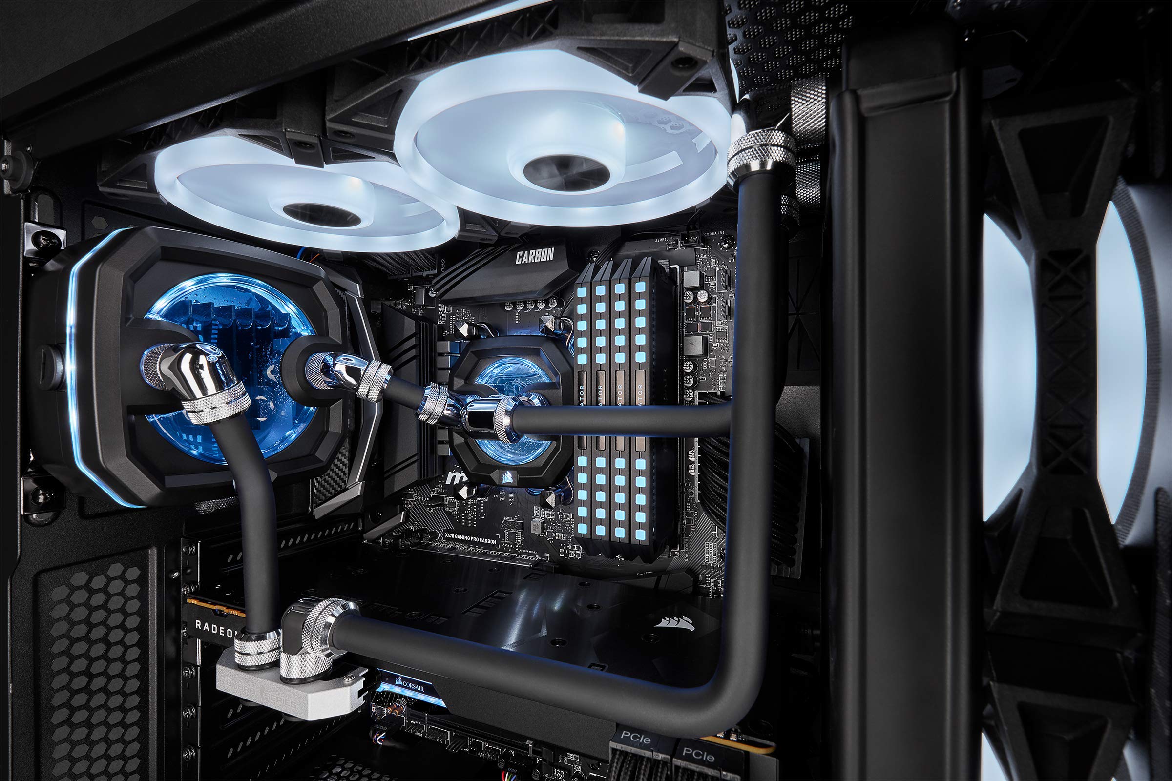 CORSAIR, Hydro X Series, XT Hardline, Satin Black, 12mm, Tubing